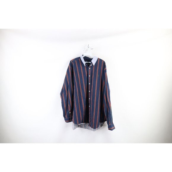 Ralph Lauren | Shirts | Vtg 9s Ralph Lauren Mens Large Faded Rainbow ...